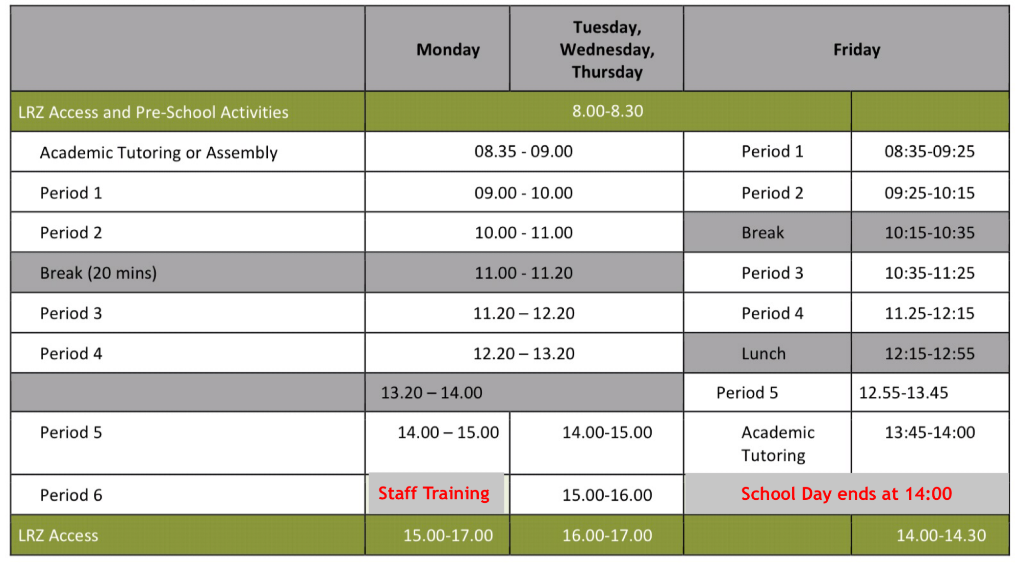 School Day - The Richmond upon Thames School